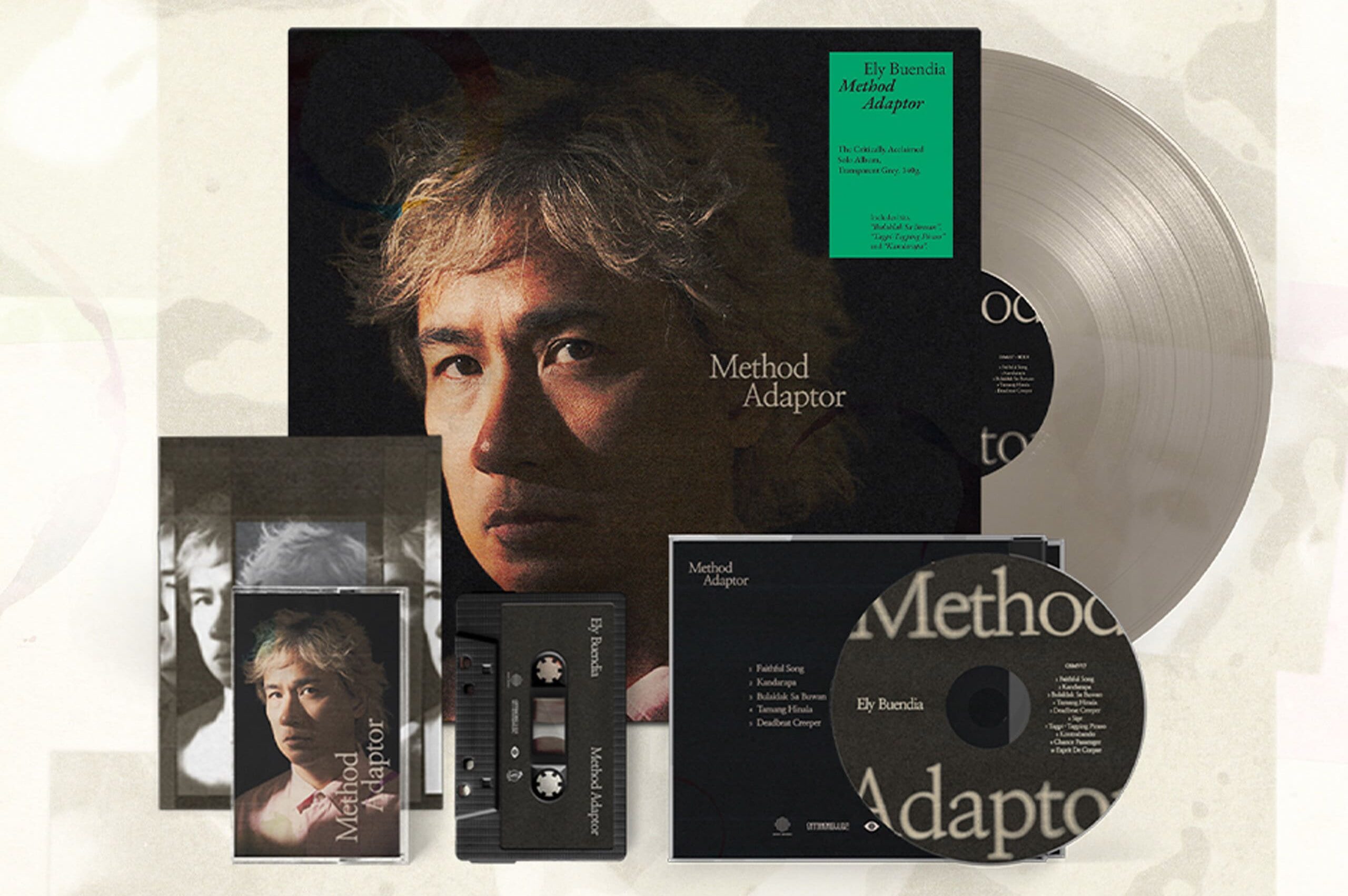 'Method Adaptor' by Ely Buendia on Vinyl, CD, and Cassette